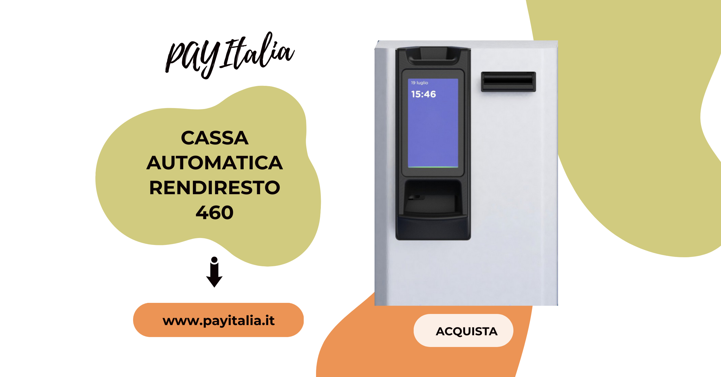 Selfpay 460 Usato Cassa Automatica Rendiresto
